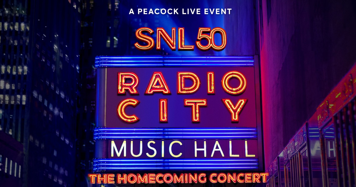 Watch SNL50: The Homecoming Concert | Peacock